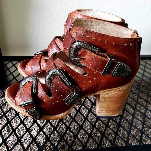 freebird | Shoes | Free Bird Violet Cognac Sandal | Poshmark